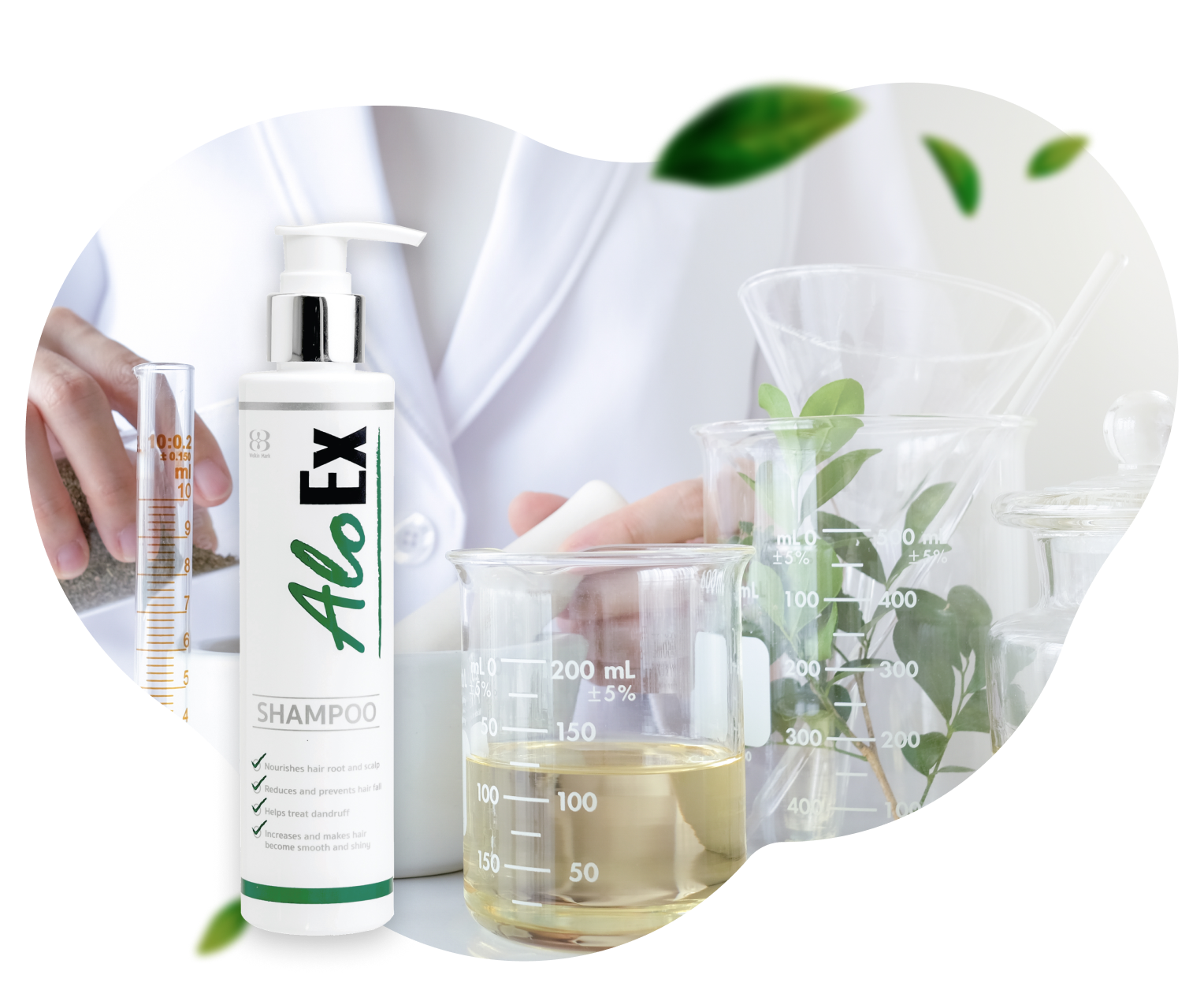 AloEx Hair Serum - เซรั่มสมุนไพรบำรุงเส้นผม