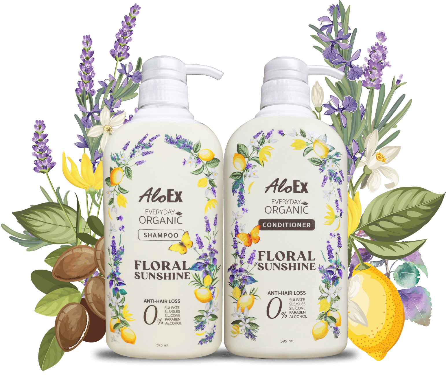 AloEx Everyday Organic Conditioner - ครีมนวดผมสมุนไพรออร์แกนิก ลดผมขาด ...